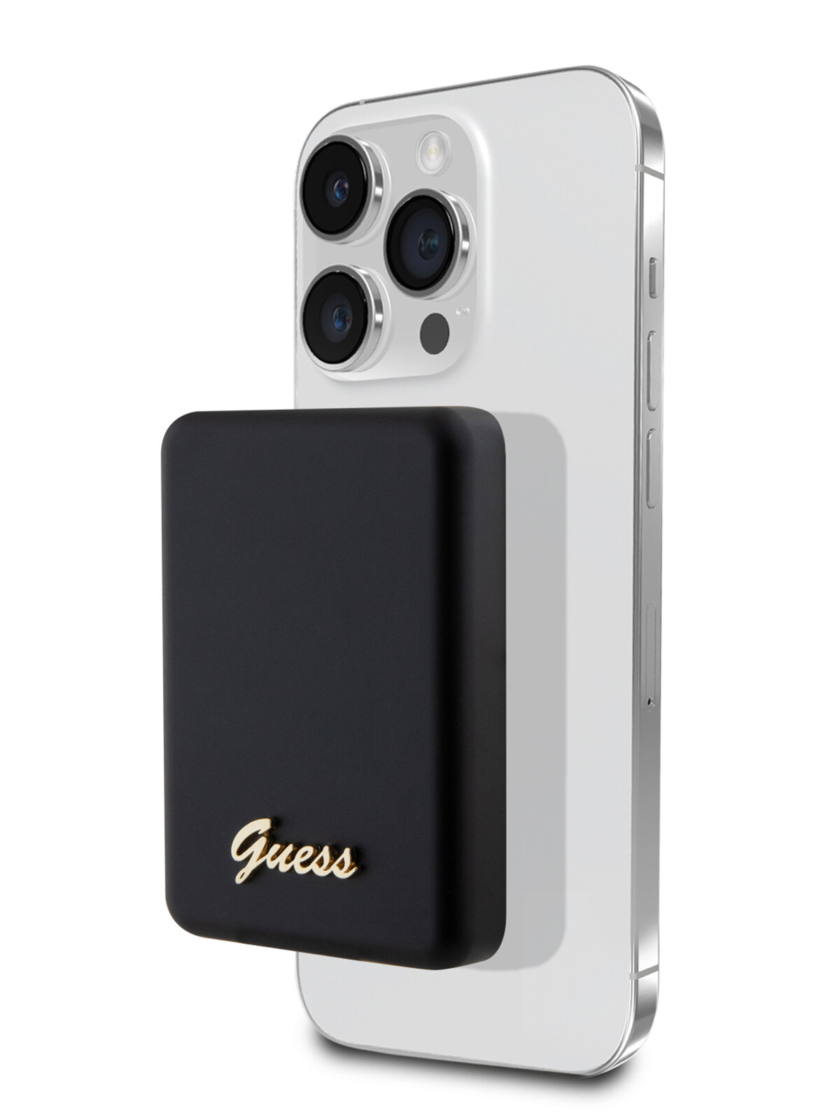 Guess АКБ MagSafe with Metal Script logo 5000 mAh 15W Black