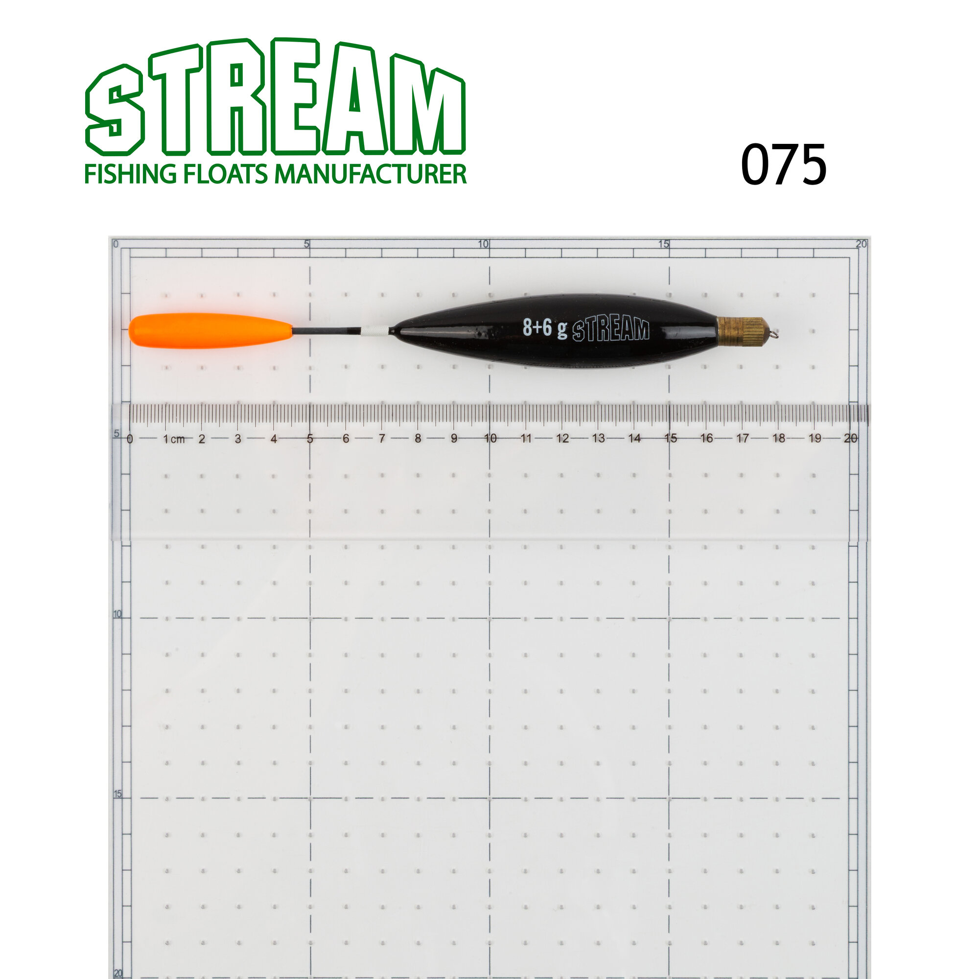 Поплавок STREAM 075-014 14гр. 180мм. Универсальный оригинал 1шт.