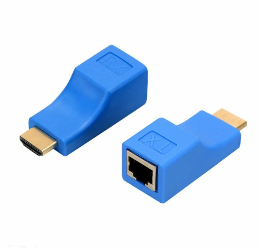 Удлинитель HDMI HD Extender по витой паре до 30 метров по cat5/6