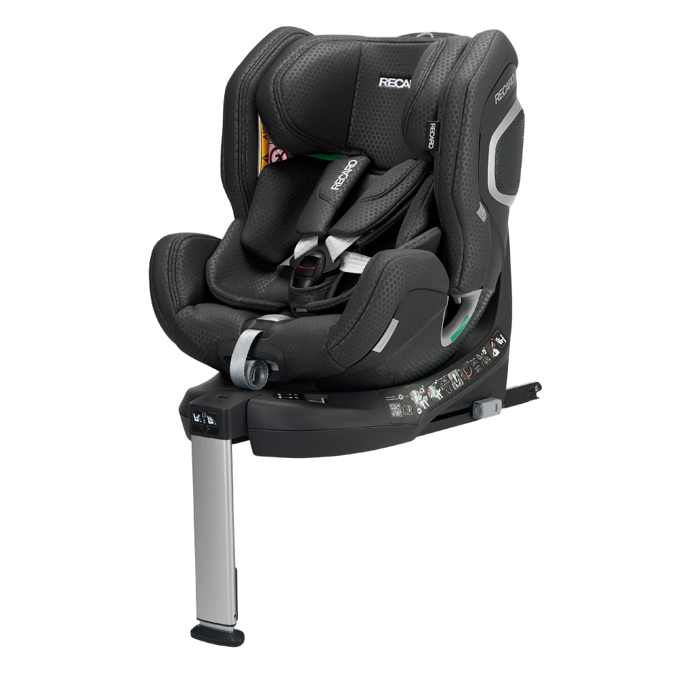 Детское автокресло RECARO Xenon 1 KID Fresh Black, группа 0/1/2, 61-125 cм, c 3 месяцев до 7 лет, черный цвет