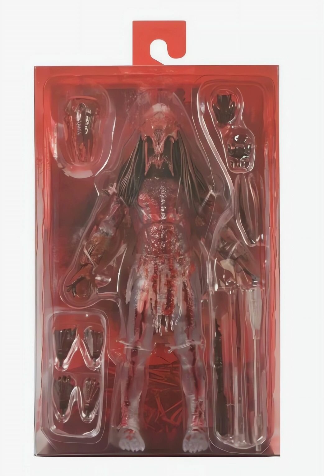 Коллекционная фигурка "NECA" с аксессуарами "Хищник"/PREY/Ultimate Bear blood Feral Predator (Orig/edition)