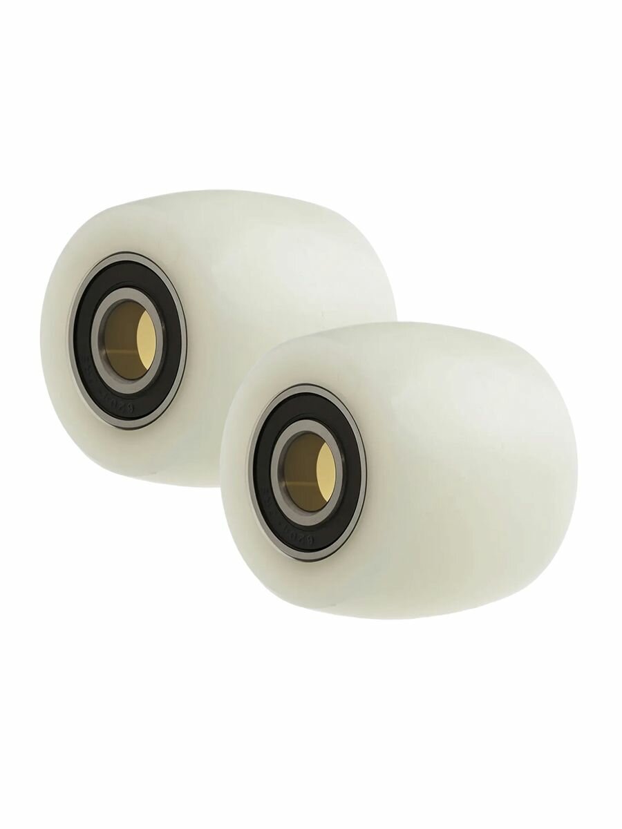 Ролики нейлоновые, ролики для рохли NR93+1 бочка, 80х70 мм, 800 кг, комплект - 2 шт.