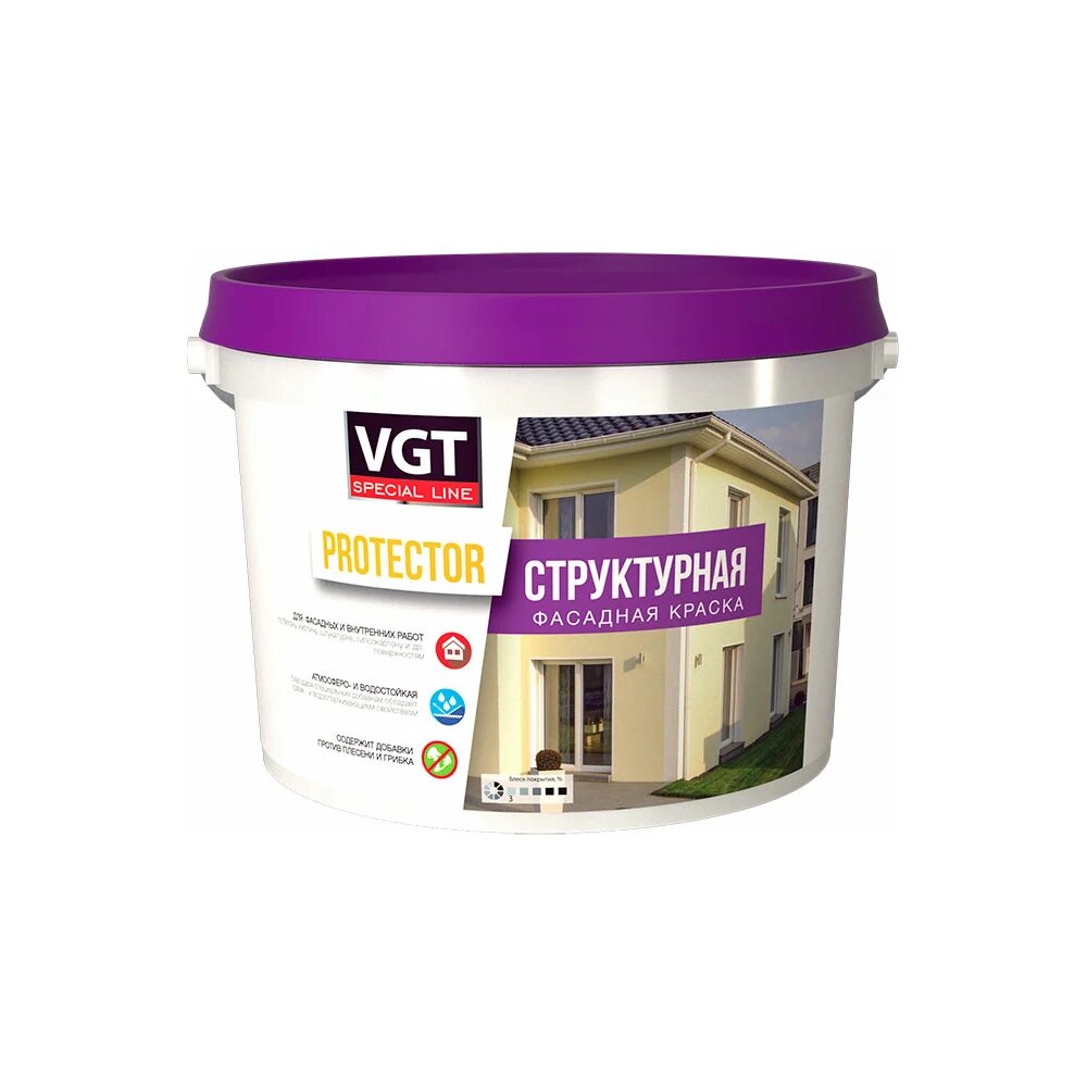 VGT Краска структурная Protektor 7кг 11607712