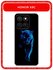 Чехол на Honor X8c / Хонор X8c с принтом "Пантера в лунном свете"