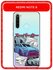 Чехол на Xiaomi Redmi Note 8 / Сяоми Редми Нот 8 с принтом "JDM коллаж", прозрач...