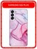 Чехол на Samsung Galaxy S22 + / Самсунг Галакси S22 Плюс с принтом "Розовые мрам...