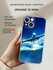 Чехол на Apple iPhone 13 mini / Айфон 13 мини с принтом "Самолет в небе"