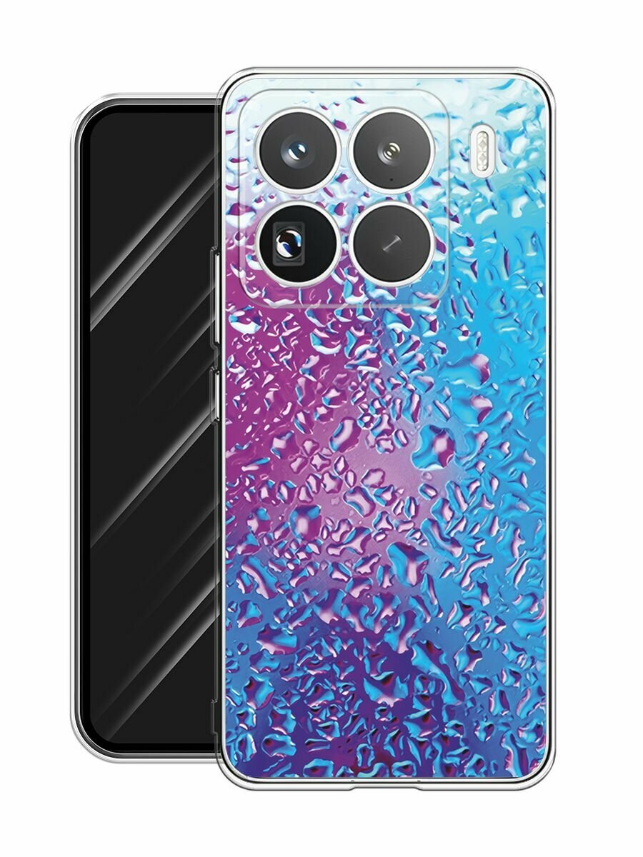 Чехол на Xiaomi 15 Pro / Сяоми 15 Про с принтом "Капли на стекле" — фото 1