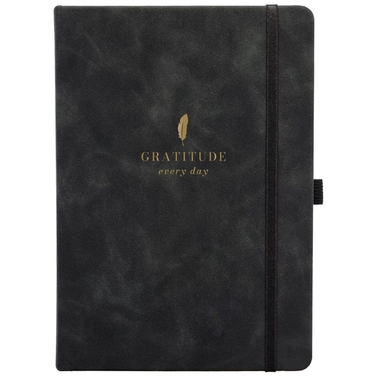 Ежедневник, недатированный, Infolio, 140x200 мм, 320 стр, твердый переплет с резинкой, Grace, черный