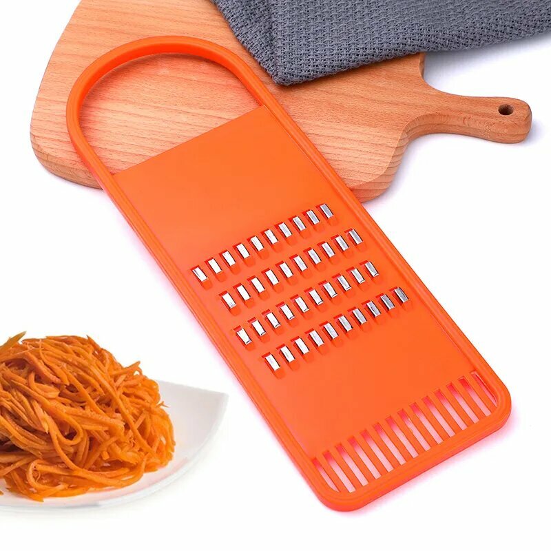 Овощерезка "Корейская морковь", оранжевая, для тонкой нарезки соломкой