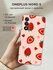 Чехол на OnePlus Nord 5 / Ван Плас Норд 5 с принтом "Heart strawberries 1 - 14 ф...