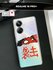 Чехол на Realme 10 Pro+ / Реалми 10 Про+ с принтом "Anime attack", прозрачный