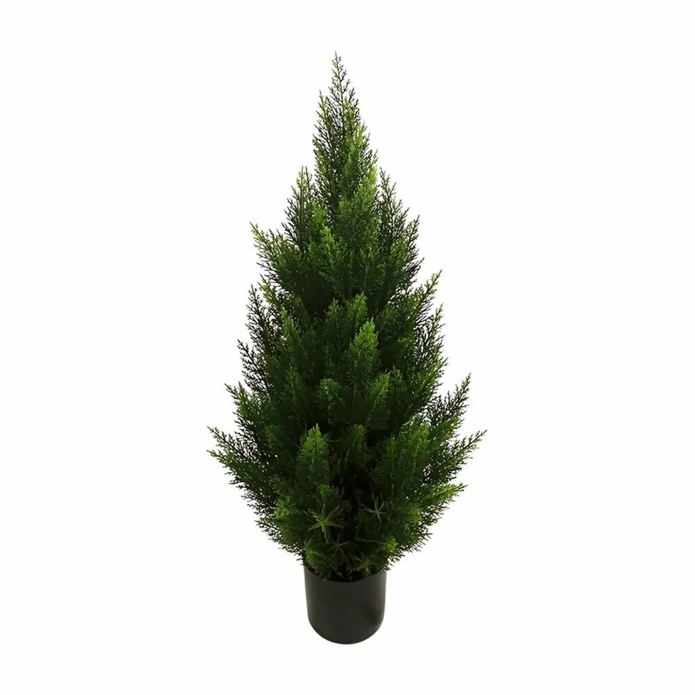 Имитация сосны и кипариса в горшках для декора отеля