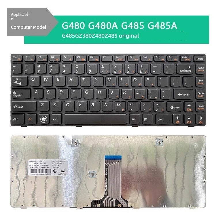 Клавиатура Конденсирующая Звезда G480, PS/2, новая, механическая, для Lenovo