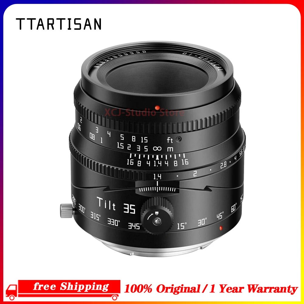 TTArtisan MF Tilt 35mm f1.4 объектив Sony E-mount (APS-C)