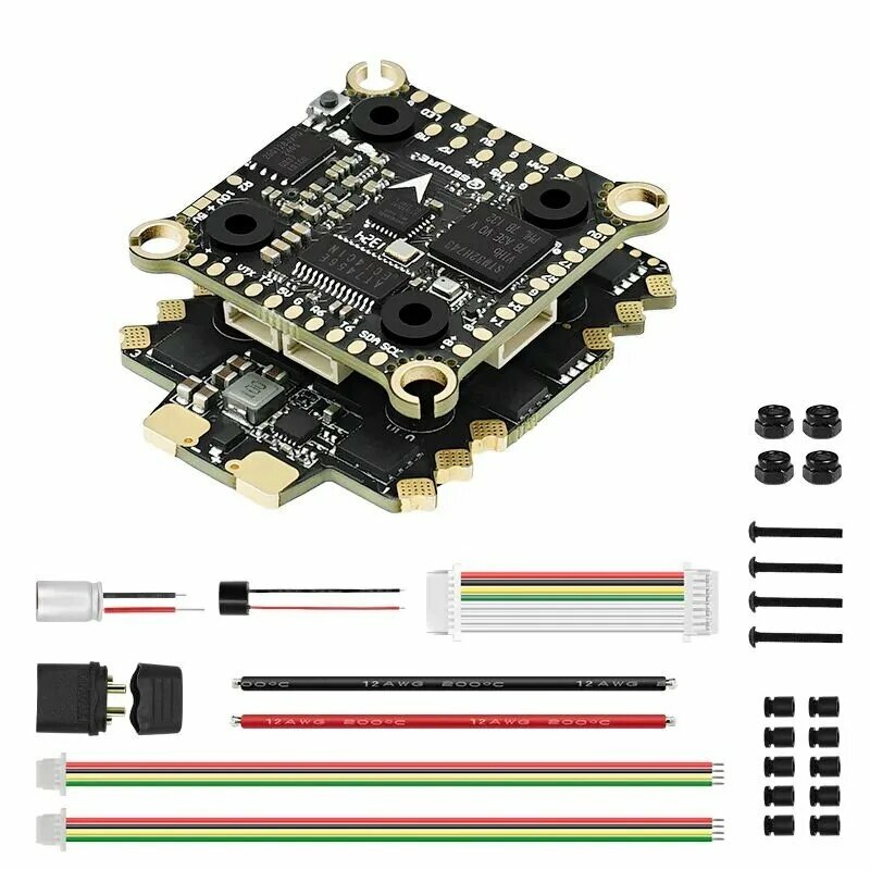 SEQURE H743 & E70 G1 AM32 STACK полётный контроллер MPU6000 70A 128K ESC 4-8S для гоночного фристайла