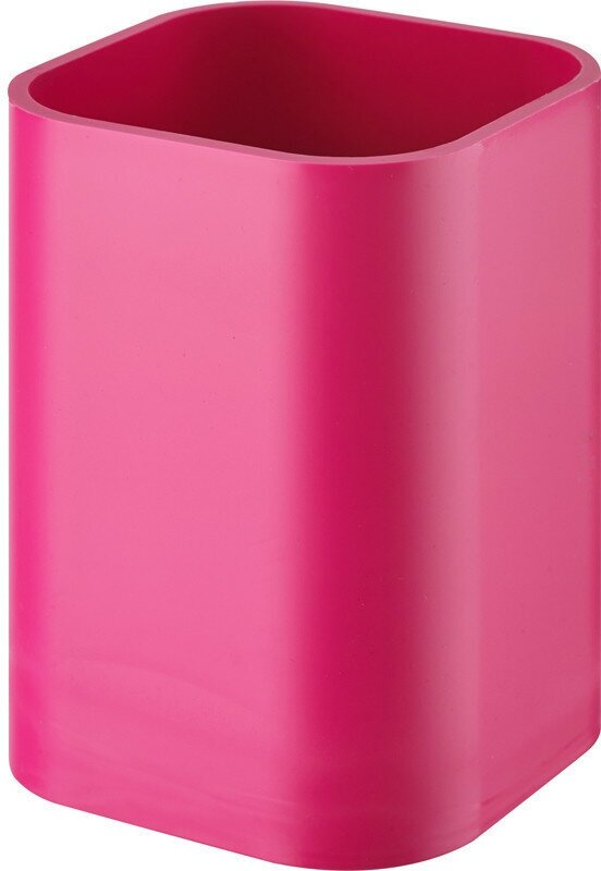 Подставка-стакан для канцелярских мелочей Attache розовая 274102