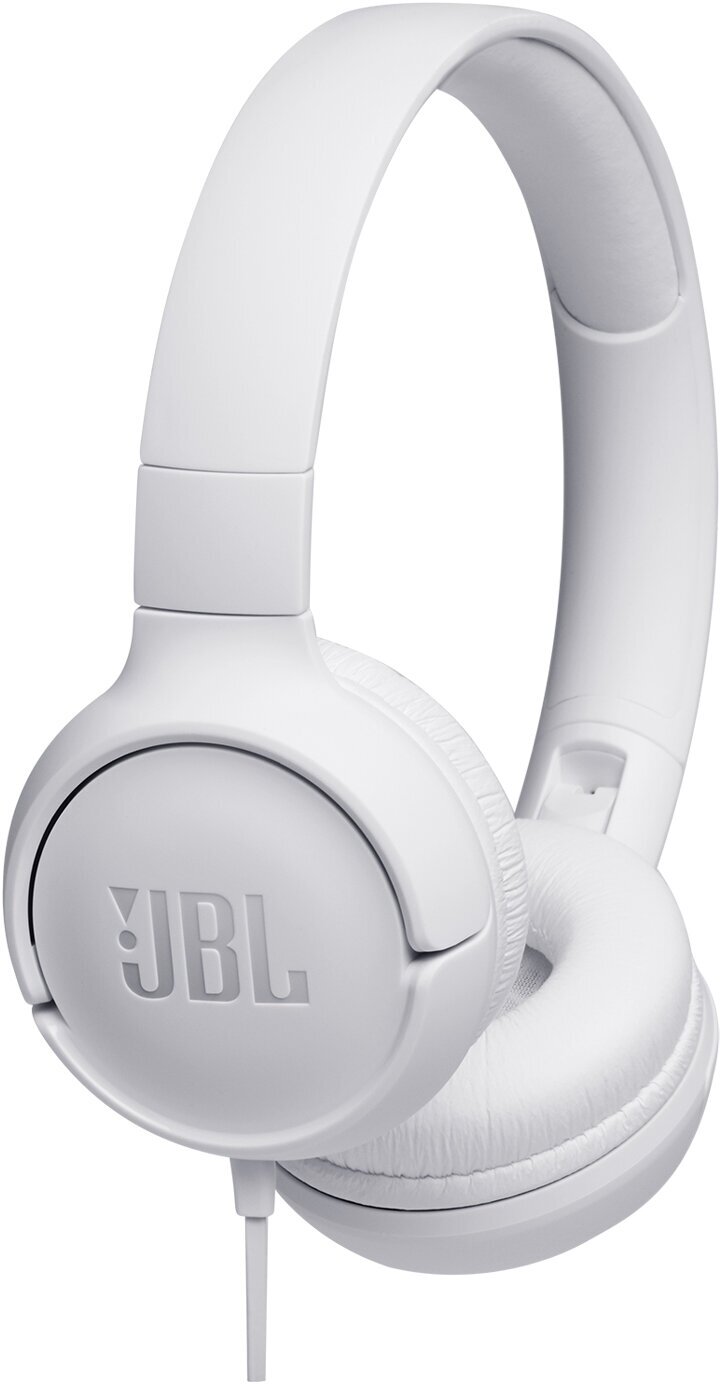 Наушники проводные JBL T 500 WHT белый