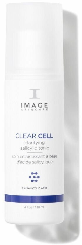 Image Skincare Clear Cell Salicylic Clarifying Tonic Активный салициловый тоник для жирной кожи , 118 мл