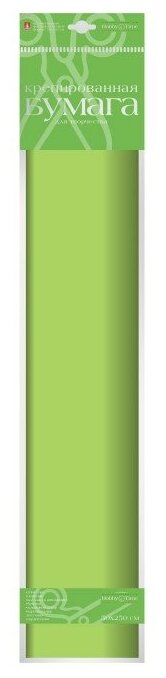 Бумага креповая "Hobby Time", салатовая