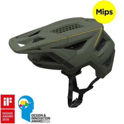 Велошлем IXS Carve 1.0 MIPS (Olive, L, 2026 (470-510-6150-172-L))
