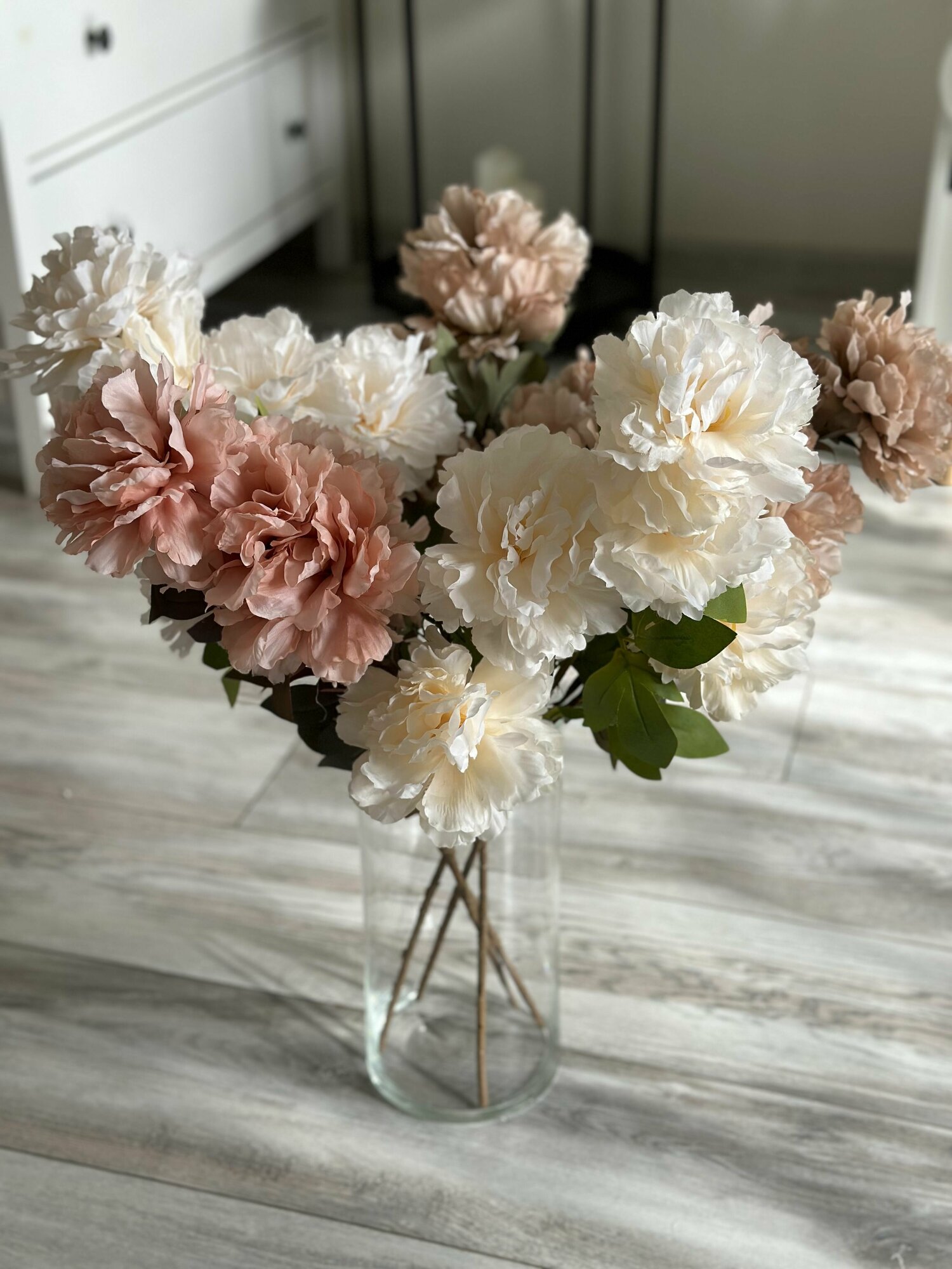 Искусственные цветы Букет Диантусов / Декоративная цветочная композиция для дома.