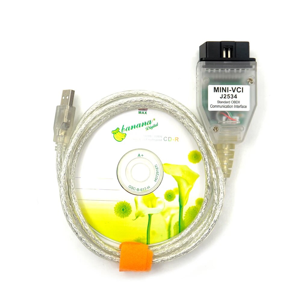 V18.00.008 MINI VCI для TOYOTA TIS Techstream Mini vci FTDI FT232RL чип J2534 OBD2 автомобильный диагностический кабель до Feb 2023 года