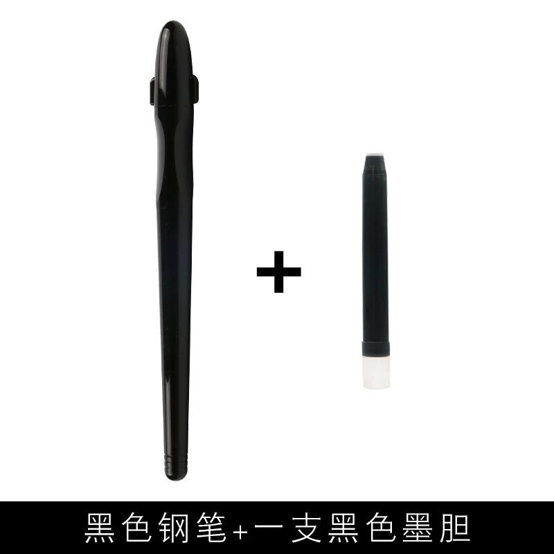 Пилот Эрго Грип прозрачная перьевая ручка из иридистого золота Черный, pen ink1