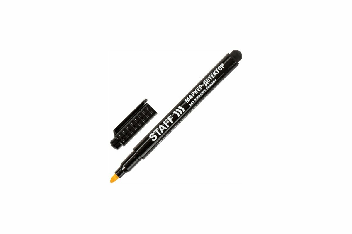 STAFF Маркер-детектор подлинности банкнот блистер 151232 для проверки в кассовой работе