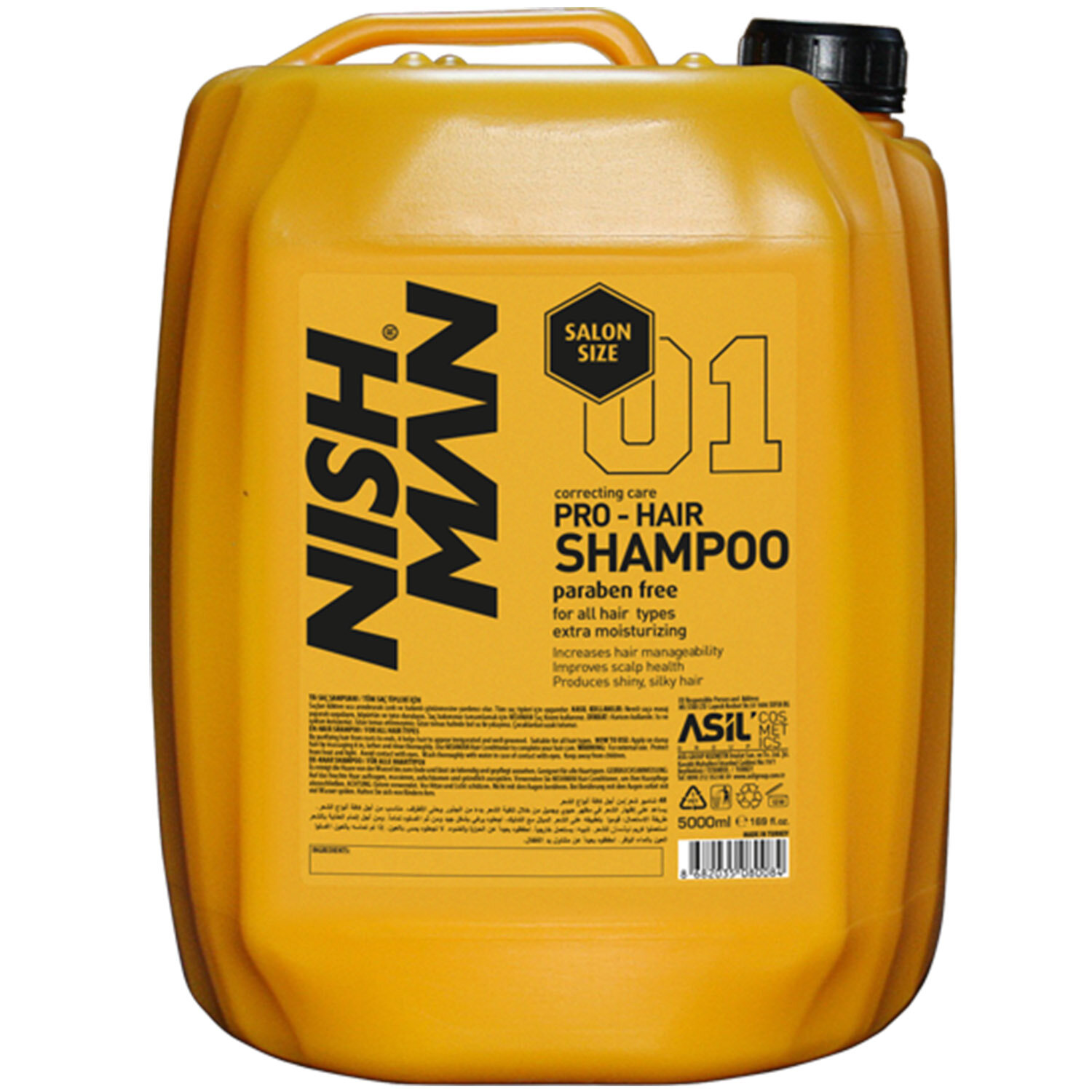 Шампунь для волос NISHMAN SALON SIZE HAIR SHAMPOO, 5000 мл