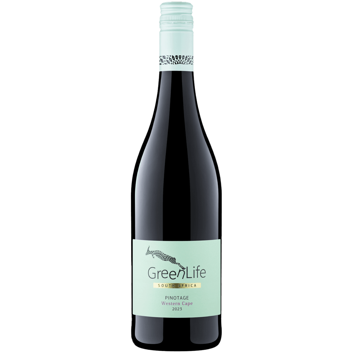 Вино GreenLife Pinotage Western Cape красное полусухое 0,75 л