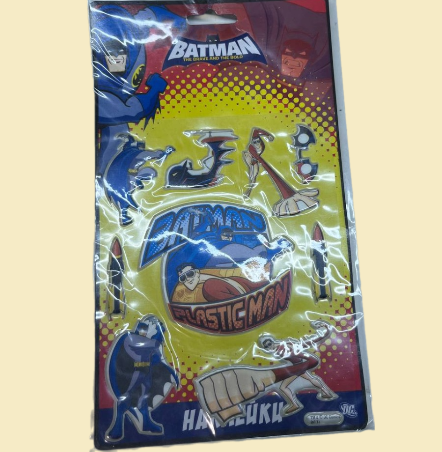 Наклейки объемные Action! бэтмен: отважный и смелый 17.5x12.5см