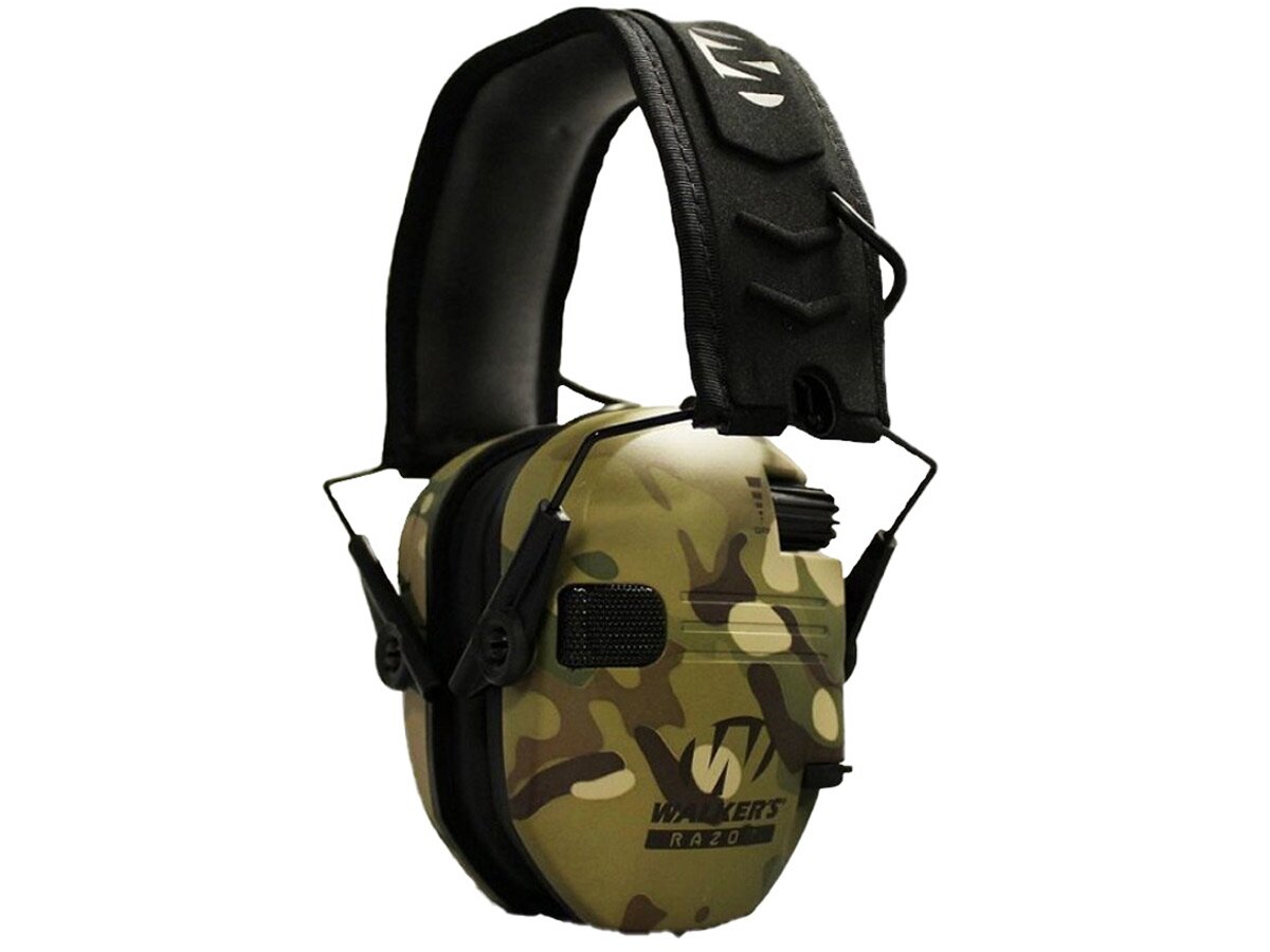 Наушники Активные Walker`s Razor Slim Electronic Muffs, Multicam