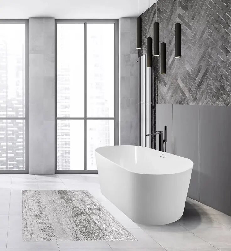 Акриловая ванна BelBagno 170x80 см BB416-1700-800
