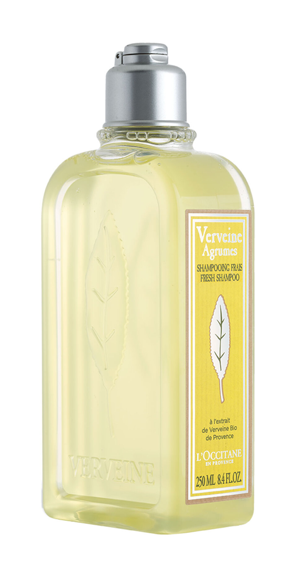 Шампунь для частого применения с экстрактом вербены и эфирным маслом лимона L'Occitane Citrus Verbena Shampoo, 250 мл.