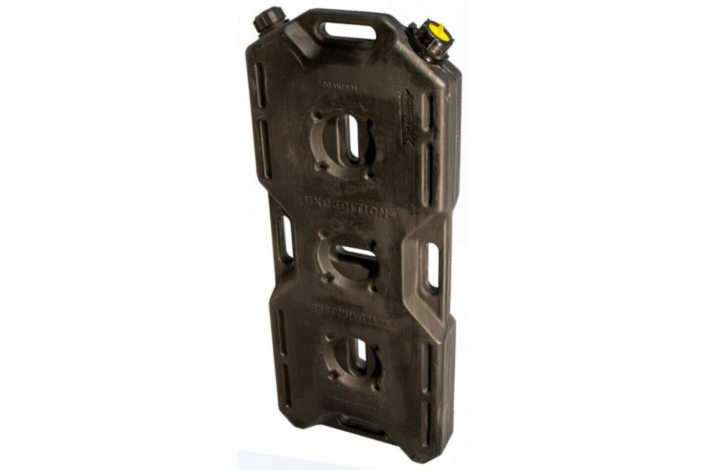 Канистра Экстрим Драйв 2 горловины 15 л (чёрная) (реальный объём 14 л)