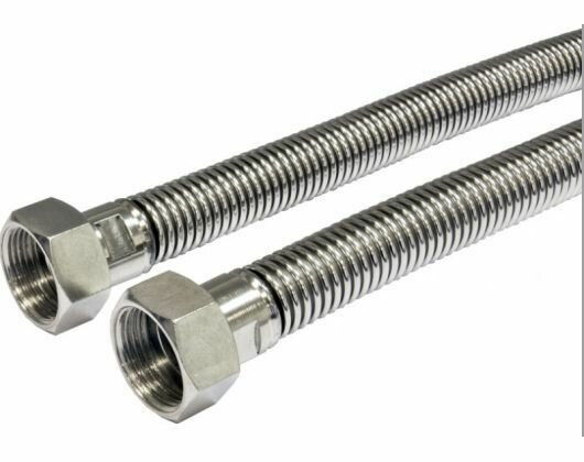 Подводка сильфон ГАЗ 1/2" 4,0м г/г "WaterMark" WMG-400FF*1/2