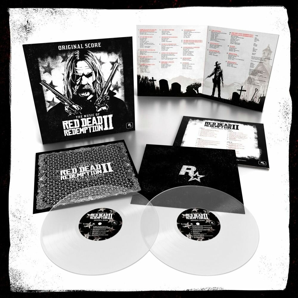 Виниловая Пластинка The Music Of Red Dead Redemption II 2LP, Album, Limited Edition, Clear .