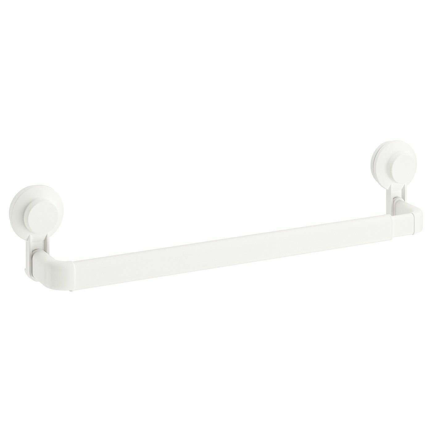 TISKEN Вешалка для полотенец на присоске икеа, белый (00381288)