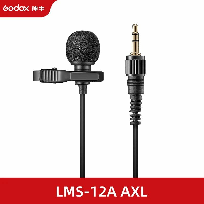 Godox LMS-12A AX AXL всенаправленный петличный микрофон LMS-12A AXL
