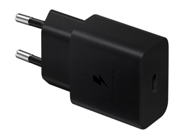 Сетевое зарядное устройство Samsung EP-T1510NBE 15W USB-C, черный