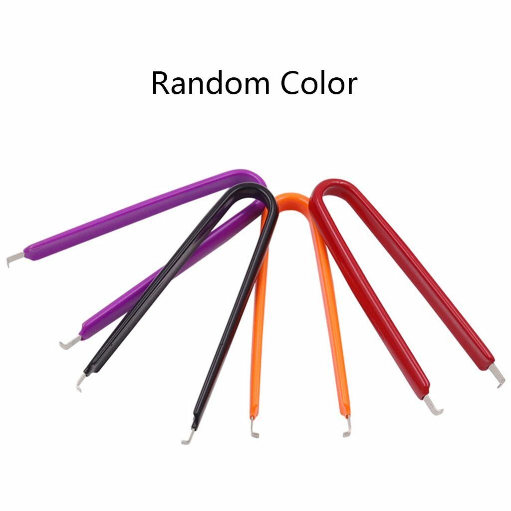 (1 шт.) Простой U-образный зажим для извлечения микросхем (случайный цвет)