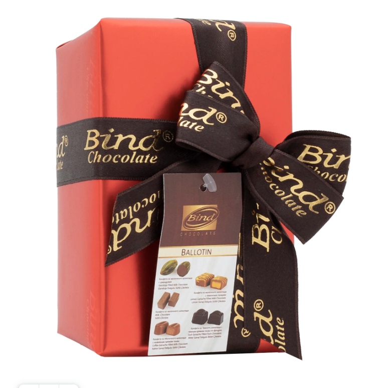 Конфеты BIND в Красной подарочной упаковке 110г