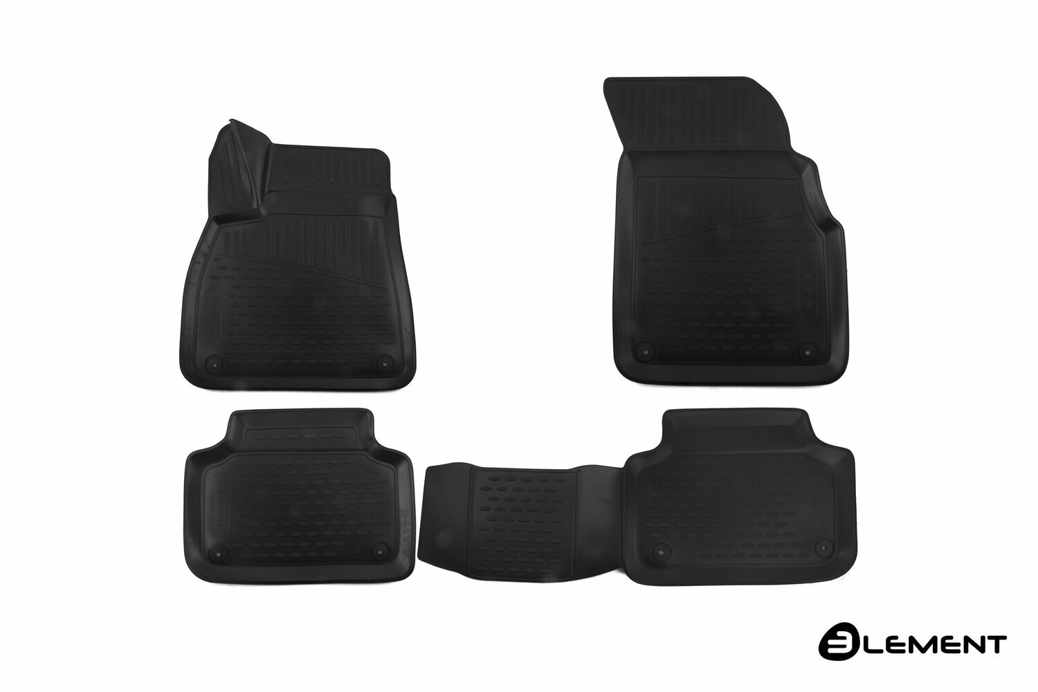 Коврики 3D в салон AUDI Q7 , 2015-, SUV, 4 шт. (полиуретан) / Ауди Ку7