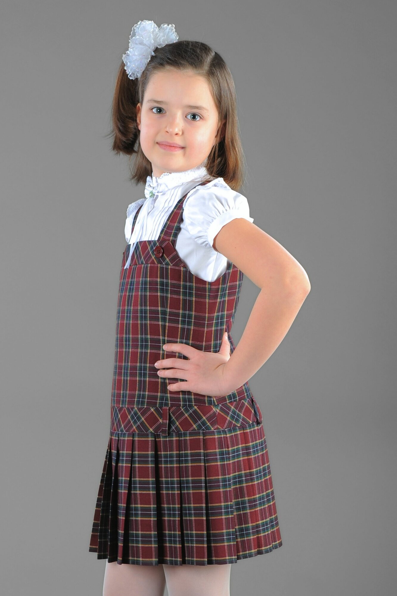 Школьное платье