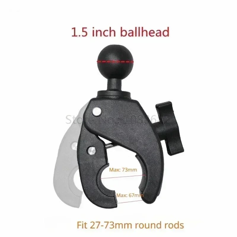 Держатель с шаровой головкой 1.5" для GoPro, Size XL clamp