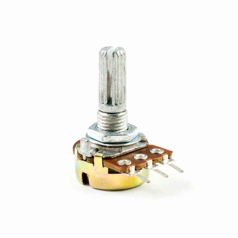 B50K WH148 16mm потенциометры 3Pin Один канал. Ручк длин 20mm,2 шт