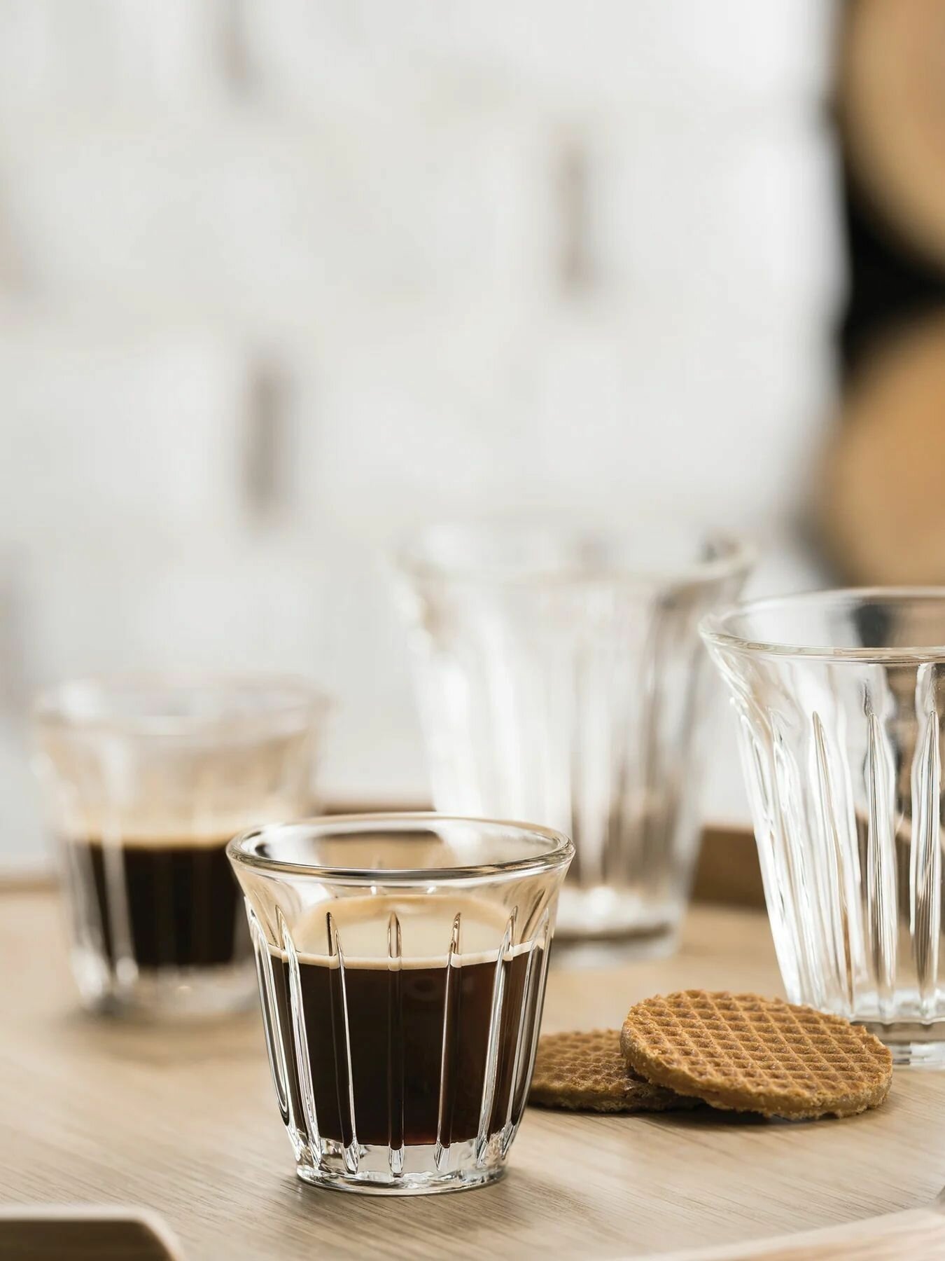 La Rochere стаканы подарочный набор "ZINC" 2 шт, 200 мл. Закаленное, толстое стекло, для воды, виски. Франция