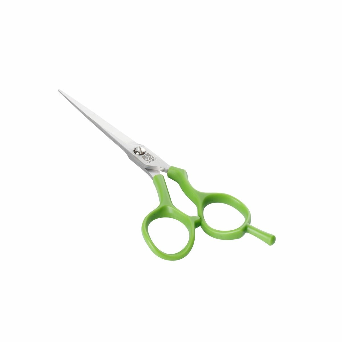 Ножницы парикмахерские профессиональные прямые DEWAL Pro серия EASY STEP, 5,5", с микронасечками, нержавеющая сталь 420J2, салатовые