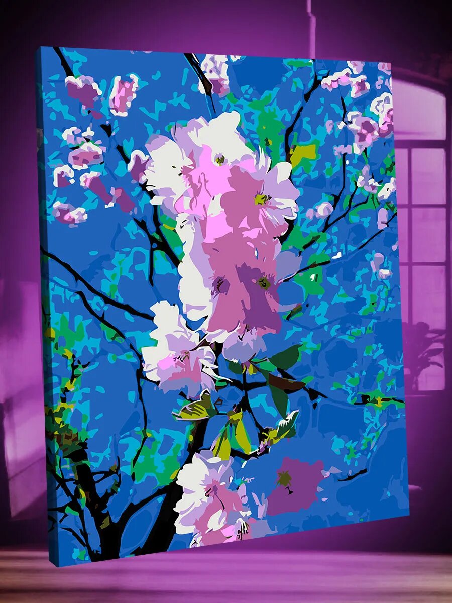 Картина по номерам Весна